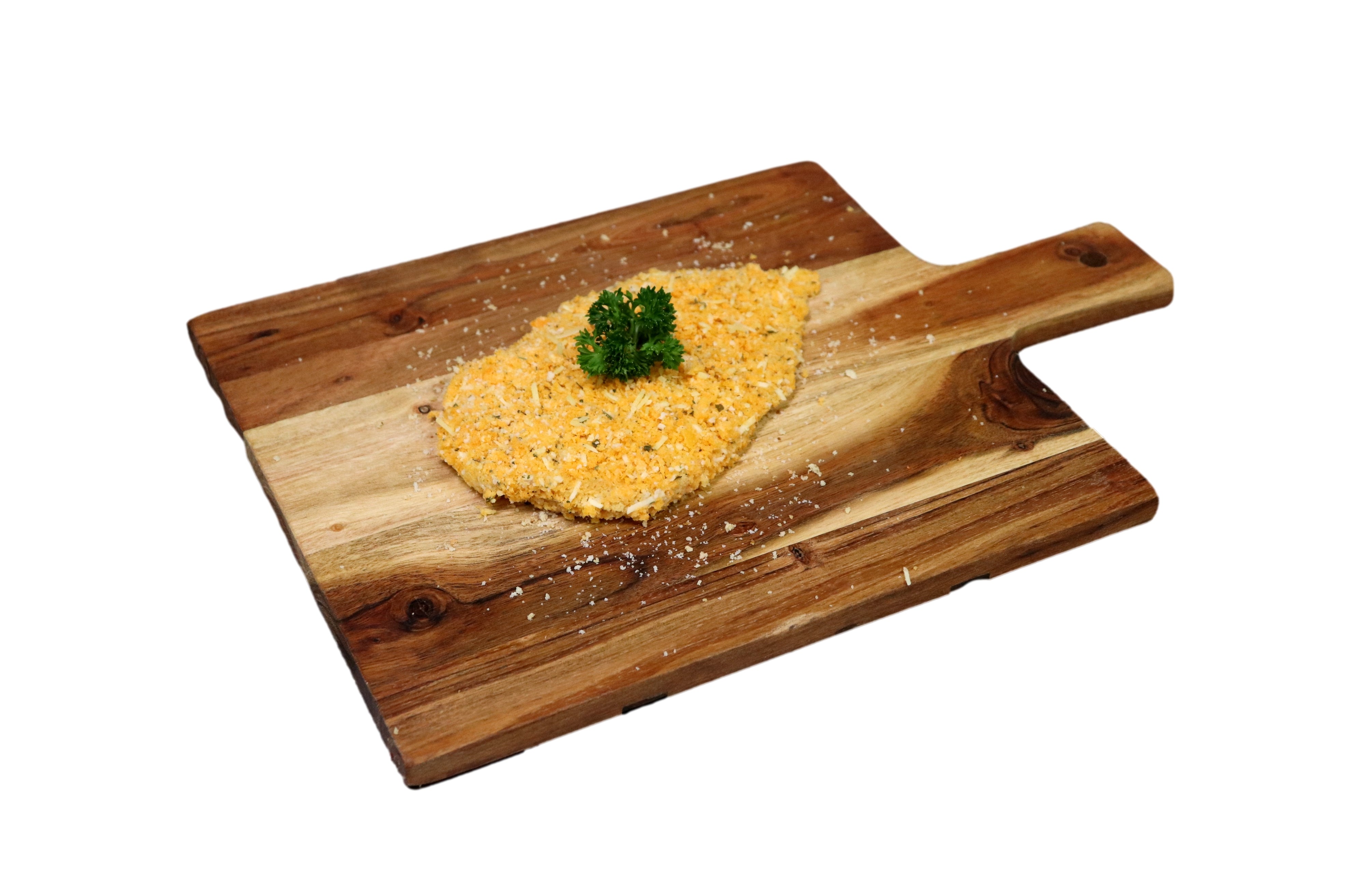 Parmesan Chicken Snitty 200g – Fox’s Chook House